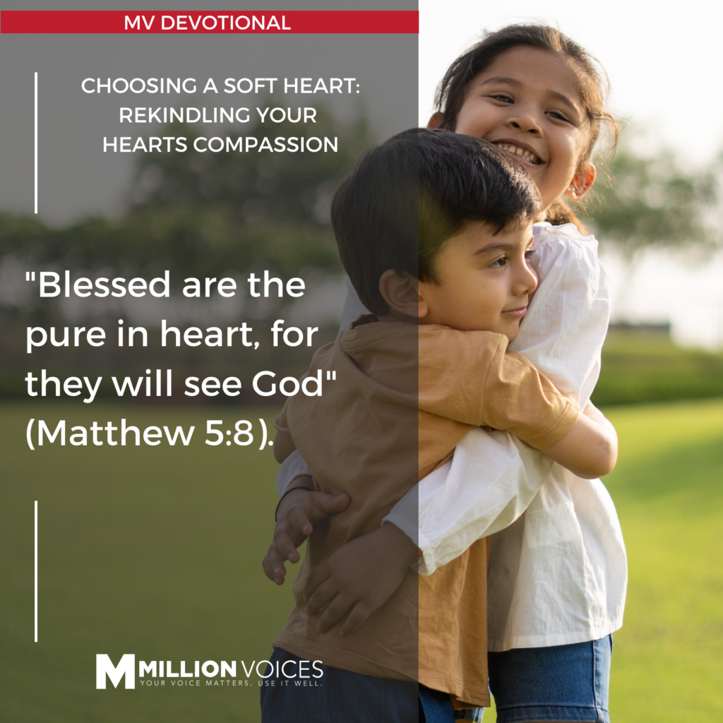 Choosing a Soft Heart: Rekindling Your Hearts Compassion - Million Voices