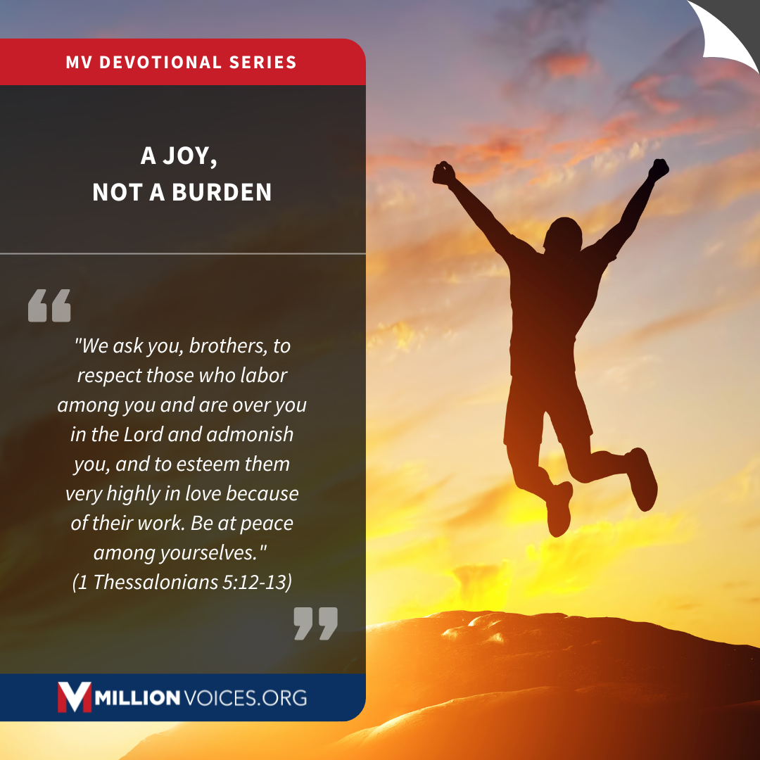 A Joy, Not a Burden - Million Voices